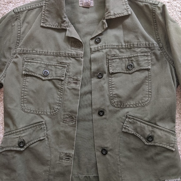 Lucky Brand | Jackets & Coats | Lucky Brand Army Green Utility Jacket ...